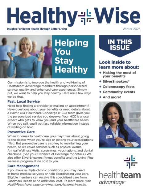 Member News Archive - HealthTeam Advantage